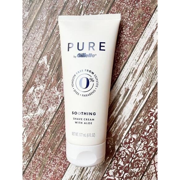 gillette | Grooming | Pure By Gillette Mens Soothing Shave Gel Smooth ...